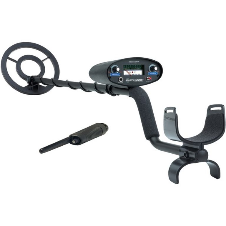 Bounty Hunter TK4GWP1 Tracker IV Metal Detector Kit with Pinpointer ...